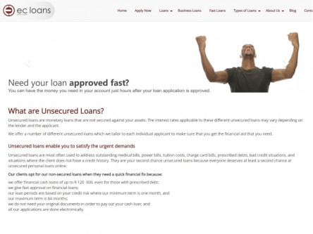 EC Loans Personal Loan – Up to R100,000 Same-day Online | LoansPlus